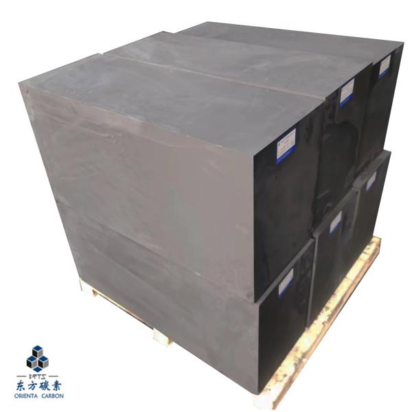 Quality High Density Semiconductor Graphite 120 Mpa Smooth Isostatic Graphite Block for sale