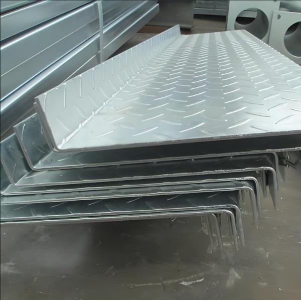 Quality 40g/m2 Zinc Layer Galvanized Pattern Steel Plate with Customizable Width of 1000 for sale