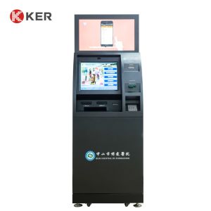 Quality Card Dispenser Capacitive 19 Inch Hospital Self Service Kiosk for sale