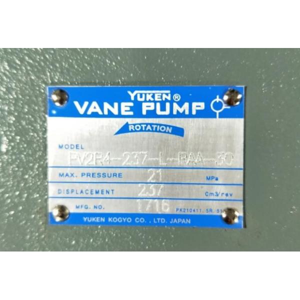 Quality Strong Reliability Yuken PV2R Series Single Vane Pump for sale