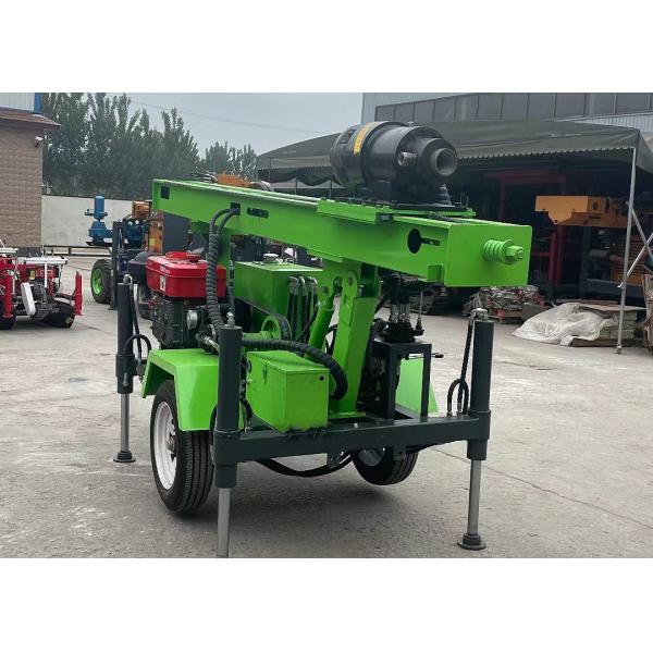 Quality 2.5T Trailer Mounted Water Well Drilling Rig for sale
