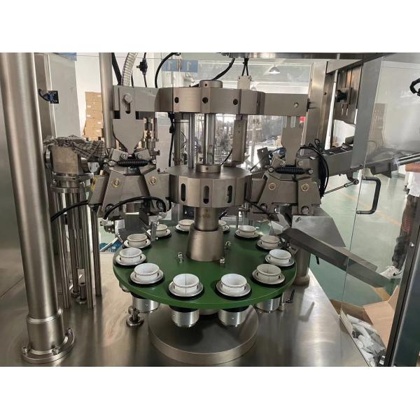 Quality Automatic Tube Filling Sealing Machine 50-75pcs/min Touch Screen for sale