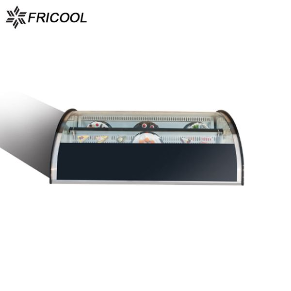 Quality 900mm Refrigerated Bakery Display Case R134a Secop Refrigerated Cake Display for sale