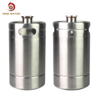 Quality OEM Food Grade SS304 Double Wall 2L Mini Beer Keg for sale