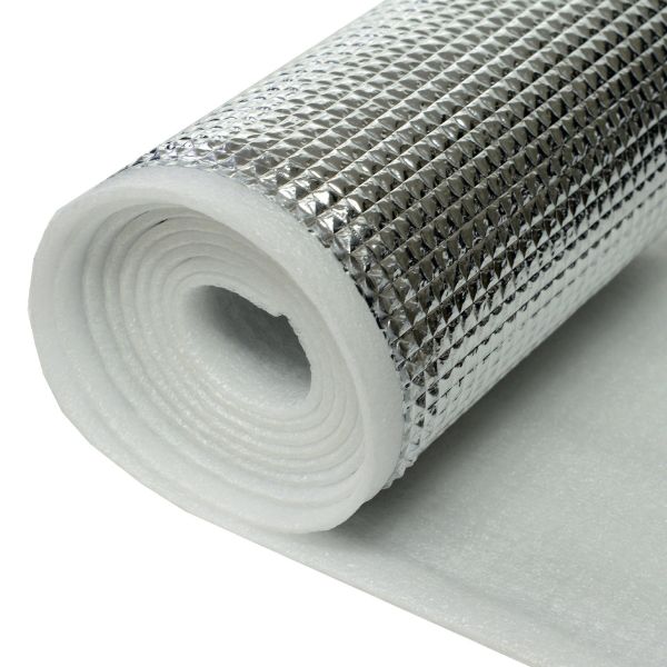Quality Multipurpose Thermal Bubble Wrap Roll Fire Retardant Aluminum Foil Material for sale