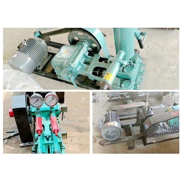 Quality Small Single Cylinder BW160 Mud Pump , Triplex Plunger Pump for sale