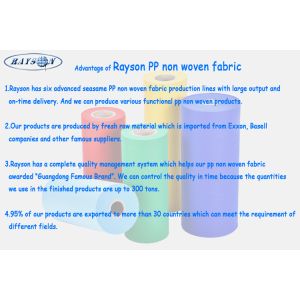 China Factory - FOSHAN RUIXIN NON WOVEN CO.,LTD