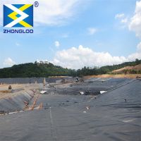 Quality Impervious 2mm HDPE Geomembrane Liner LDPE LLDPE PVC Material for sale