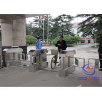 Quality Infrared Rays Electronic Swing Barrier Gate With Alarm Function For Residential for sale