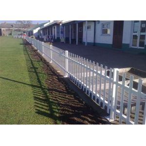Quality D Section 1.2m Steel Palisade Fencing With Hot Dipped Galvanized for sale