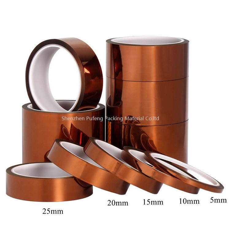 Quality Kapton Tape Polyimide Tape with 260℃ Temperature Resistance Silicone Adhesive for sale