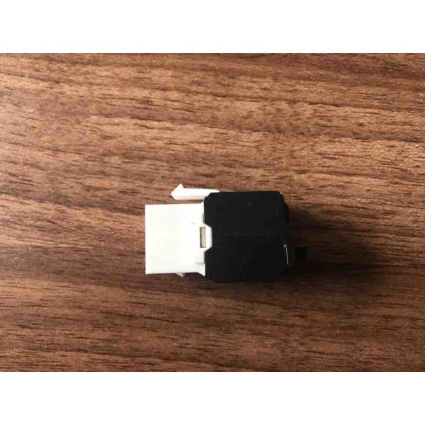 Quality Gold Plating RJ45 Keystone Jack Cat6A UTP 180 Degree Tool Free Outlet for sale