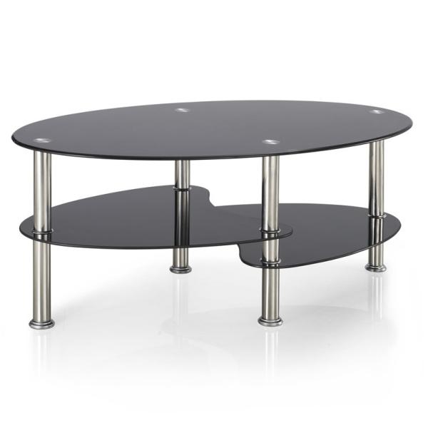 Quality Electroplate Stainless Steel Frame 150cm Modern Glass Coffee Table for sale
