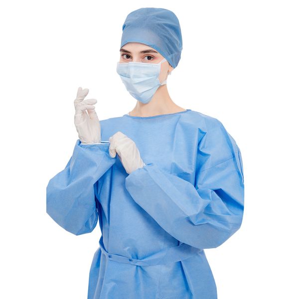 Quality Non Sterilized Disposable Isolation Gowns Level 2 Level 3 OEM ODM for sale