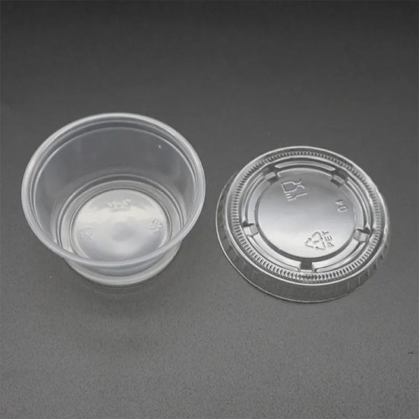 Quality PP 2OZ Plastic Sauce Cup For Parties And Events for sale