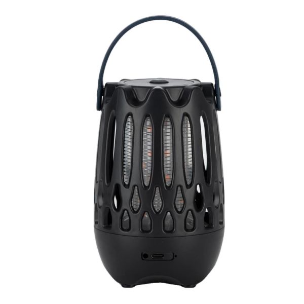 Quality Portable Household USB Rechargeable Mosquito Zapper Killer with Flame Light and Night Light Function for sale
