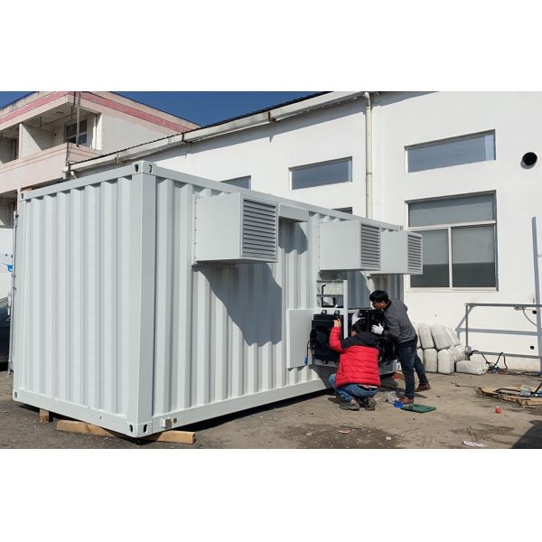 Quality 750kW Containerized Size Hydrogen Stationary Power Plant System 415VAC for sale