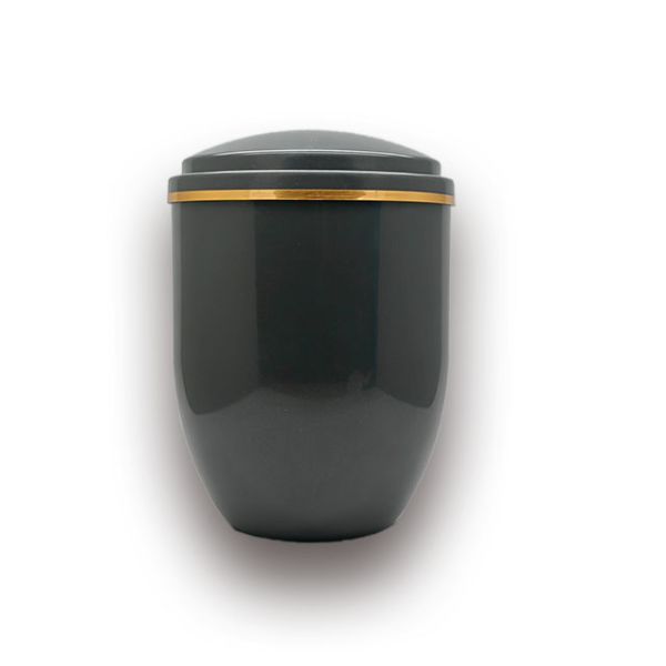 Quality Silver Flash Point Funeral Ash Urn For Adult 3.3L Plastic Material for sale