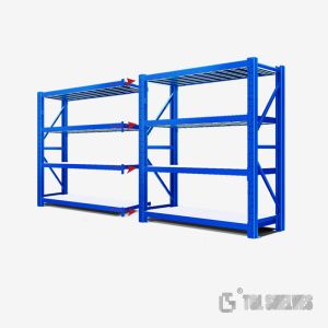 Quality Garage Storage Warehouse Shelf Racks Anti Rust Powder Coating 2 Layers for sale
