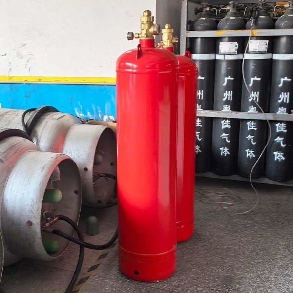 Quality Custom FM 200 Gas Cylinder For Automated Control Room Fire Fighting Equipment for sale