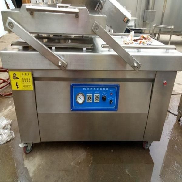 Quality Double Chamber Automatic Packing Machine Vacuum Sealing Machine For Seafood for sale