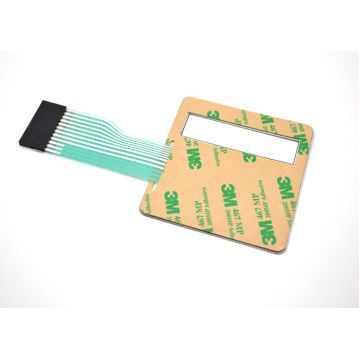 Quality Embossed Tactile Metal Dome Membrane Switch 4 Colors On Surface Overlay for sale