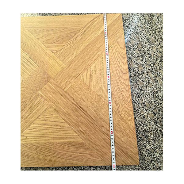 Quality Bespoke Pattern Oak Versailles Engineered Flooring, No Bevel, Natural Vanished for sale