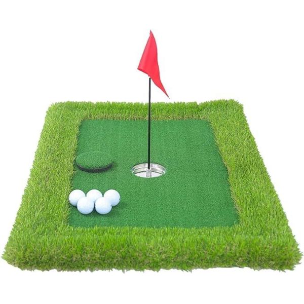 Quality Customized Floating Golf Green for Pools Heat-transfer Printing and OEM Logo for sale