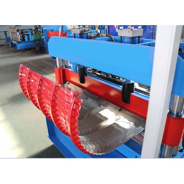 Quality crimping bending Roofing Sheets Roll Forming Machine Hydraulic for sale
