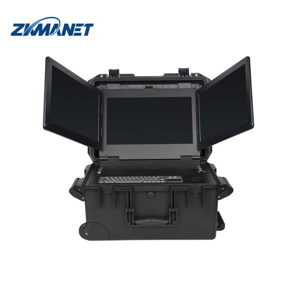 Quality 1.4GHz 43dBm Three Screen Command and Dispatch Station with Win10 OS and 1T for sale