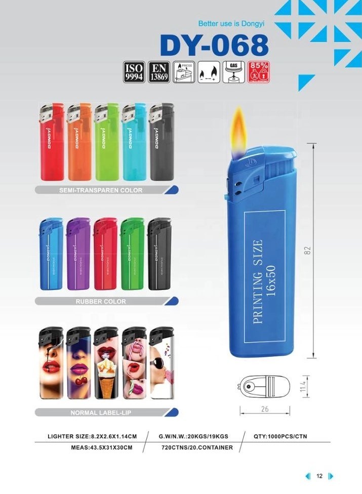 Colorful Disposable Gas Plastic Lighter with Wholesale Price