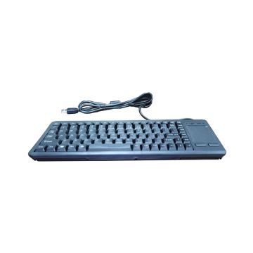 Quality Compact-sized Industrial Plastic Keyboard With 88 Key and Integrated Touchpad for sale
