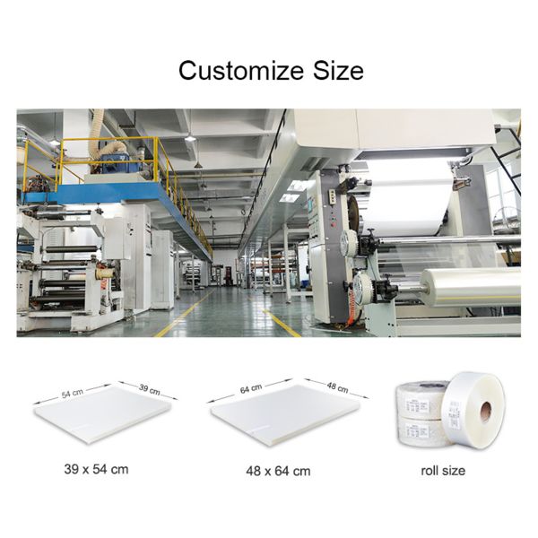 Quality Transparent Matte Cold Peeling PET Film For Offset / Screen Printed Packaging for sale