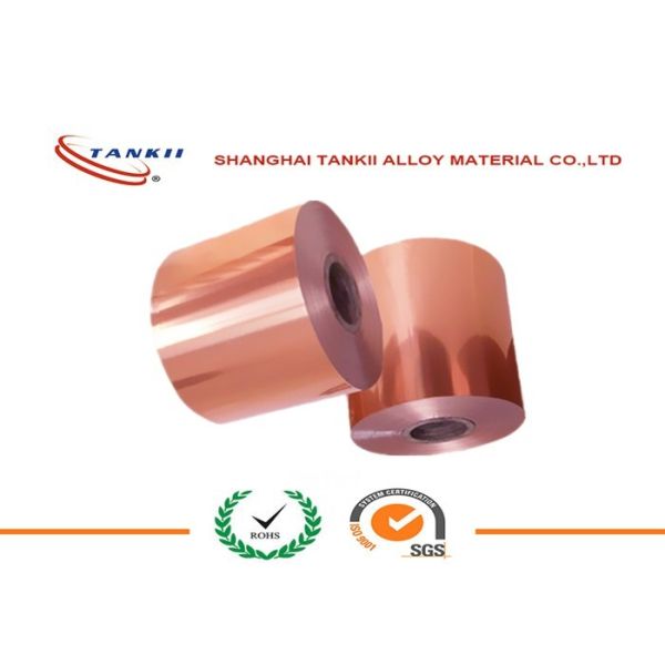 Quality 0.05mm * 350mm Foil for Panel Boards Pure Copper Sheet EN Cu-ETP EUR CW004A Grade for sale