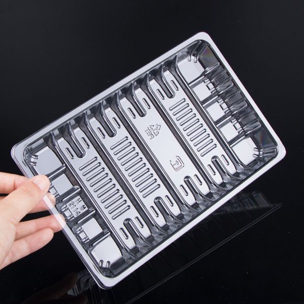 Quality Rectangle Pet Plastic Blister Tray Fruit Food Packaging for sale