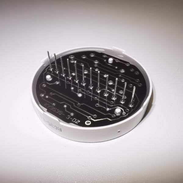 Quality Super Bright White Color Custom Circular LED Display 35mm Diameter For for sale