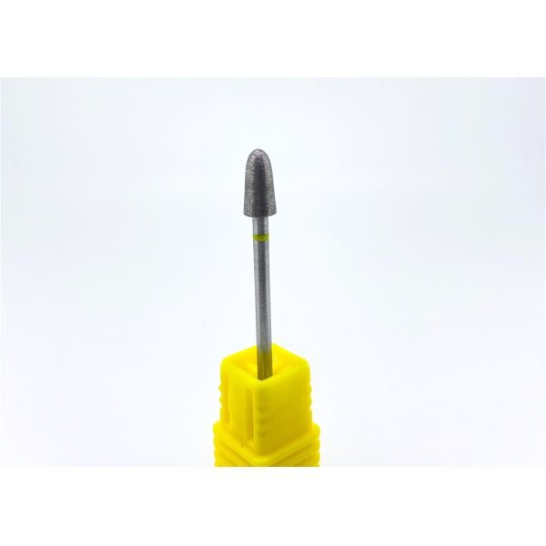 Quality Handpiece Plaster Cutting Wheel Sintered Bullet Flat End Diamond Bur for sale