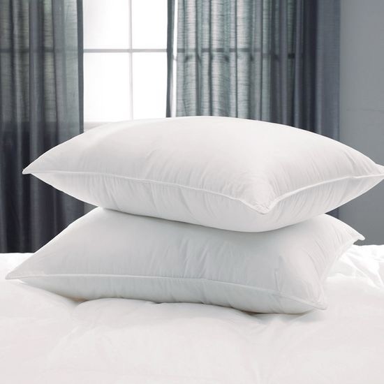 Quality Luxury Hotel Down Alternative Pillow Bed Pillow Customizable Logo for sale