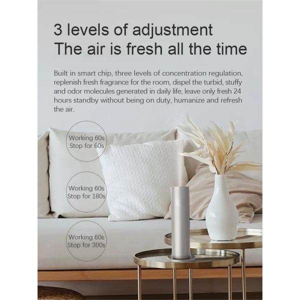 Quality HOMEFISH PET Waterless Aroma Scent Diffuser Machine Tower 100ml for sale