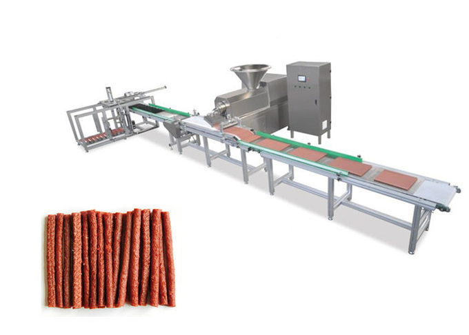 Dog Snacks Stick Shape Meat Strip Pet Food Processing Line