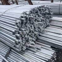 Quality A36 5m Galvanized Steel Round Bar 1200mm JIS G3302 DX54D Z260 for sale