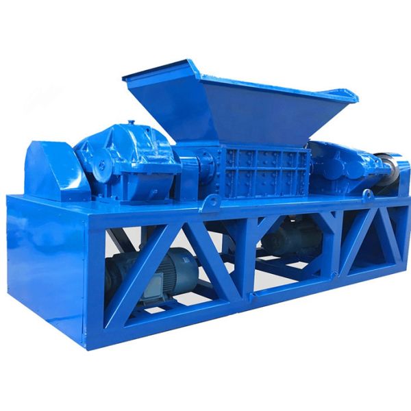 Quality 1.2t/H Double Shaft Tree Branches Shredder Machine for sale