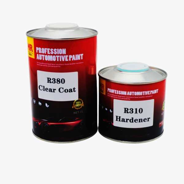 Quality High Gloss Automotive Clear Coat And Hardener 2k Car Clear Coat No Shrinkage for sale