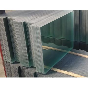 Quality White Translucent Frosted Square Tempered Glass for sale