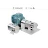 Quality Fluid Control Mini Rotary Lobe Pump Honney Commestic Food Transfering for sale