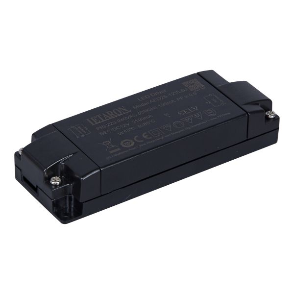 Quality EU IP20 Under Cabinet LED Driver 25W DC12V/24V LED Light Power Supply for sale