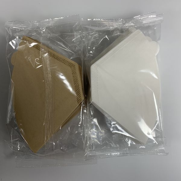 Quality OEM Abaca Disposable Cone Pour Over Cone Coffee Filter for sale