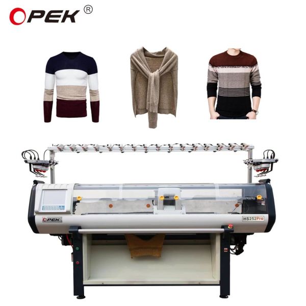 Quality 52 Inch Flat Collar Knitting Machine Featuring Double System and Computerized Control for sale