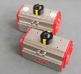 Quality Hard Anodizing Single Action Pneumatic Actuator Simple Effect Pneumatic Valve for sale