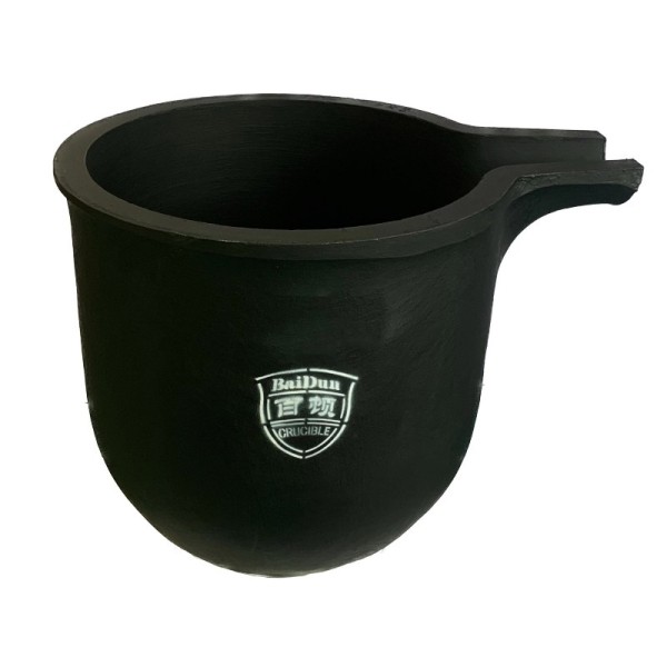 Quality Industrial Zinc Melting Crucible 150kg Capacity Corrosion Resistance High Durability for sale